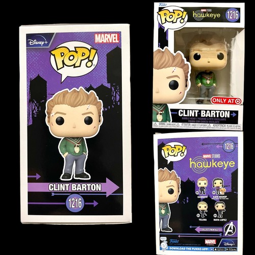 Funko POP! Marvel Studios Hawkeye: Clint Barton Target Exclusive #1216 ...