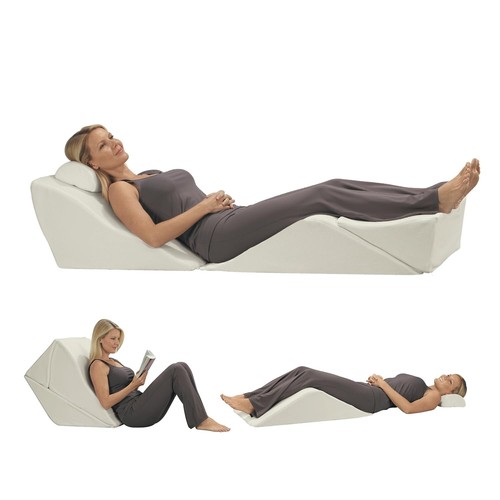 Contour BackMax Bed Wedge Lumbar Support System - Multi-Positional Back ...
