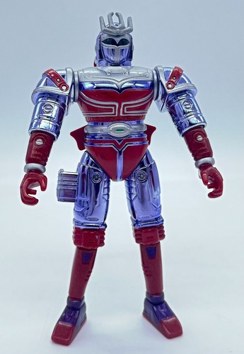 Beetle Borgs Figure - 1997 Platinum Purple - Bandai Metallix 6" Vtg | eBay