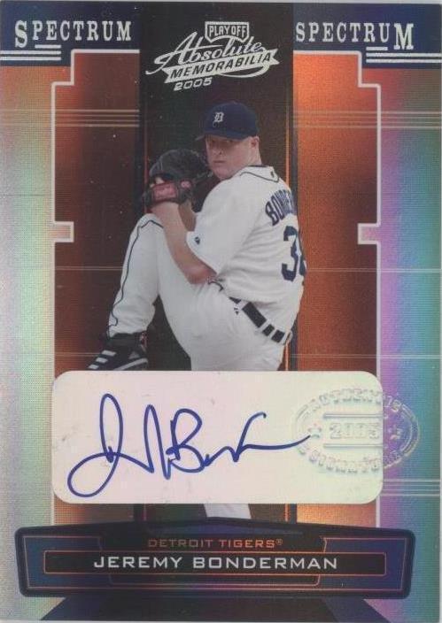 2005 Playoff Absolute Memorabilia - Jeremy Bonderman #134 Spectrum ...