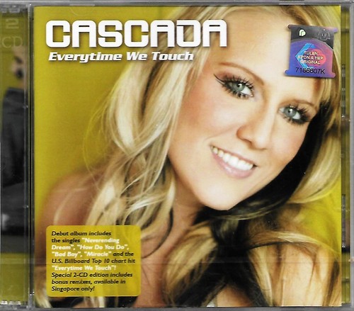 Cascada Everytime We Touch 2CD Exclusive DJ Extended Mix Singapore ...