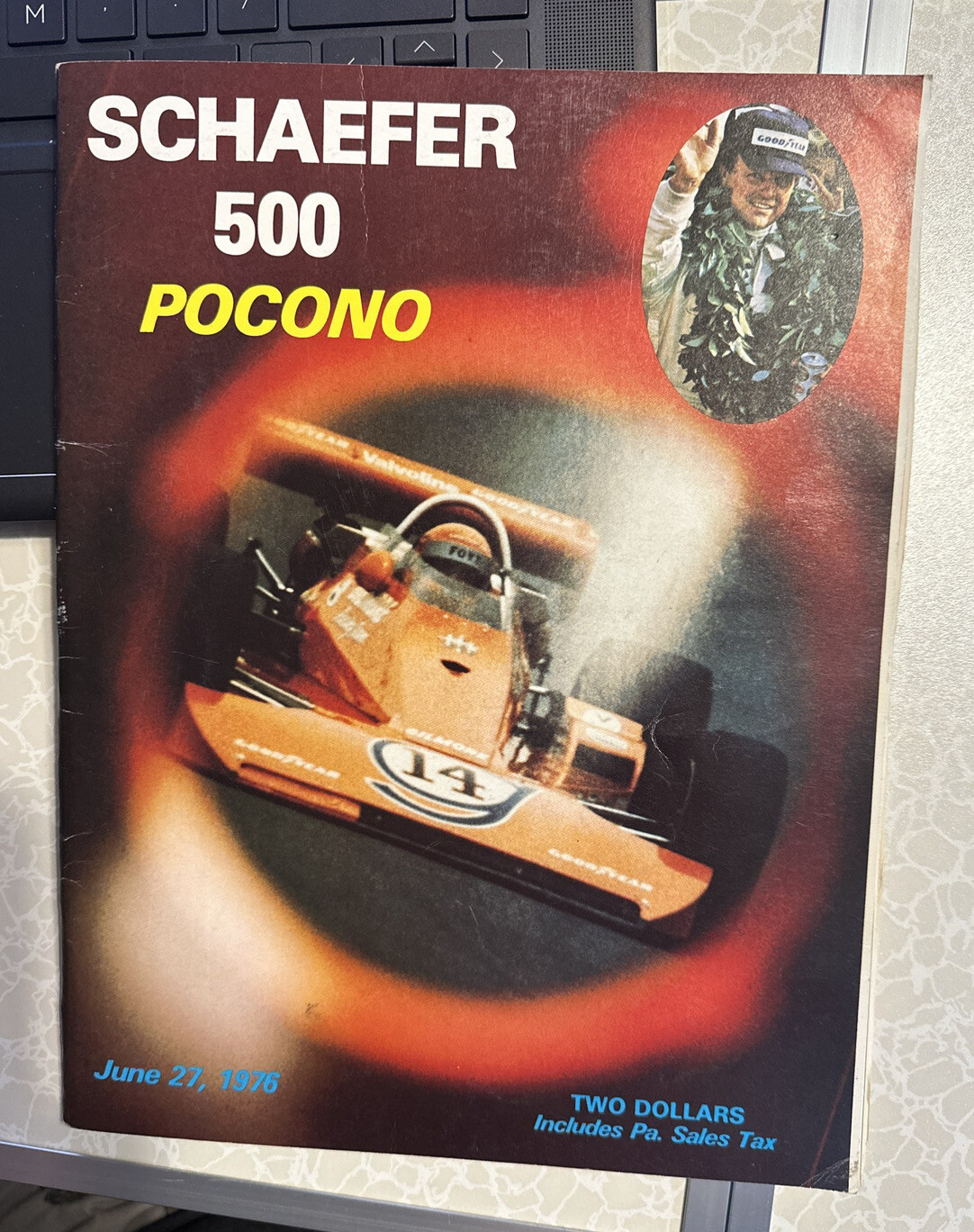 Schaffer 500 Pocono. Program - June 27, 1976 - mid grade | eBay