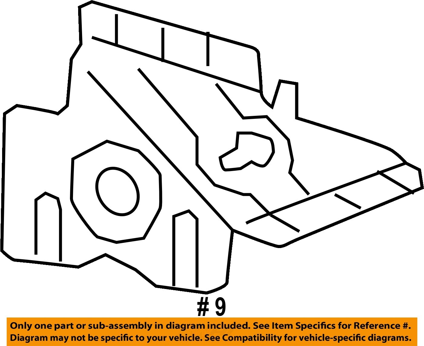 GM OEM 17-23 Acadia Radiator Support Radiator Support-Outer Support ...