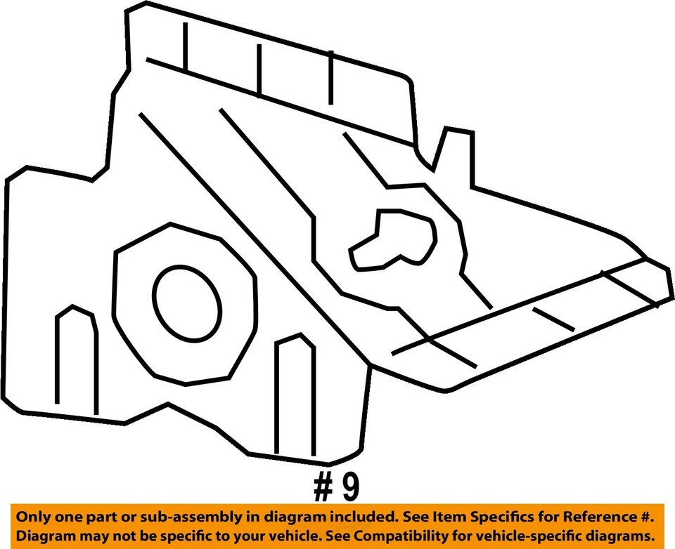 GM OEM 17-23 Acadia Radiator Support Radiator Support-Outer Support ...