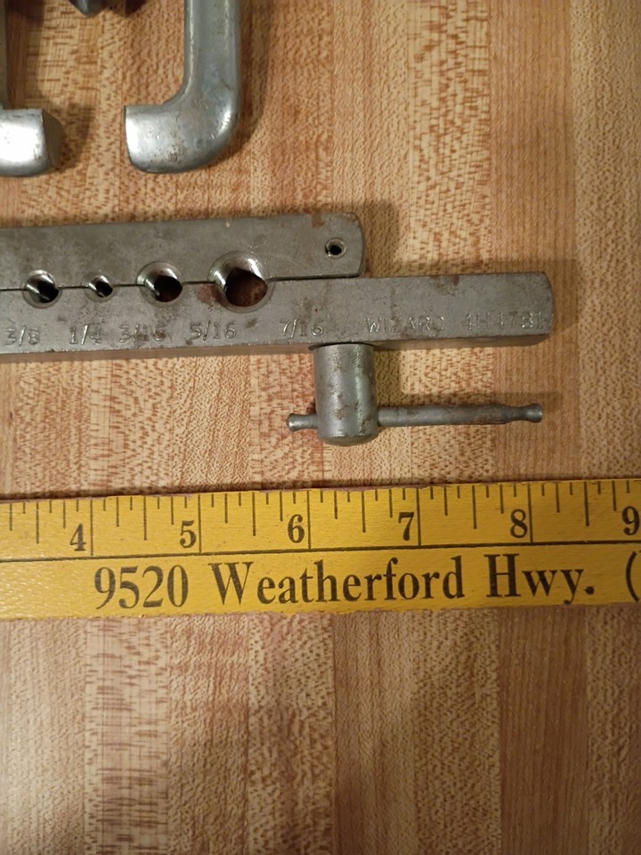 Vintage Quality Flaring Tool Western Auto Wizard 1/4” to 5/8” 4H4781, 2 ...
