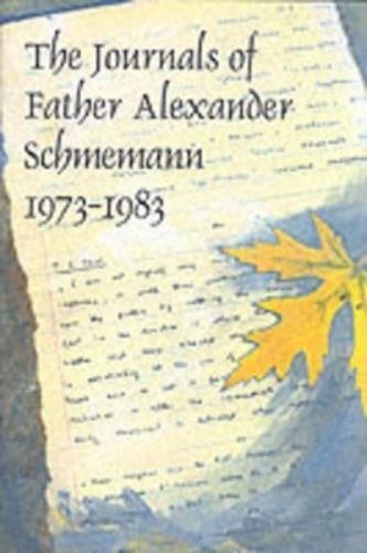 S Juliana Journals of Father Alexander Schmem (Paperback) 9780881412000 ...