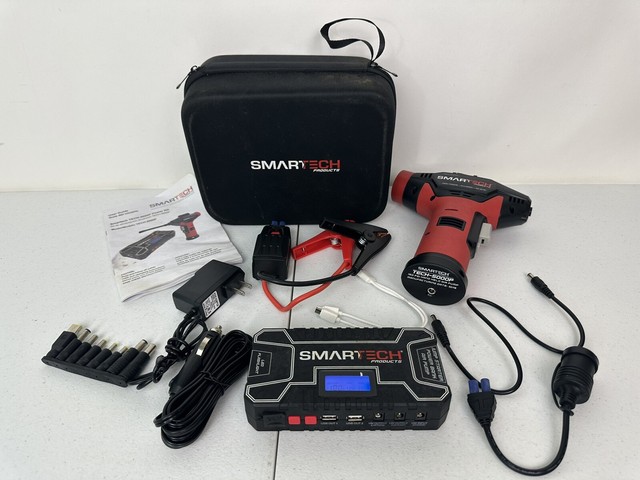 Smartech Power Kit 12000mah Lithium 12v Battery Automotive Emergency K ...