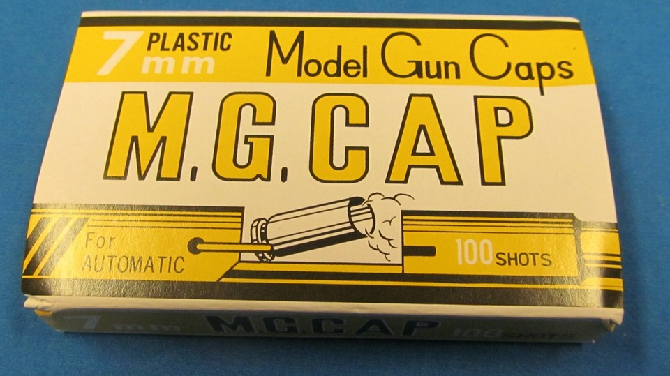 MGC 7mm 100 Count caps for Thompson MP40 Sten 1911 and others | eBay