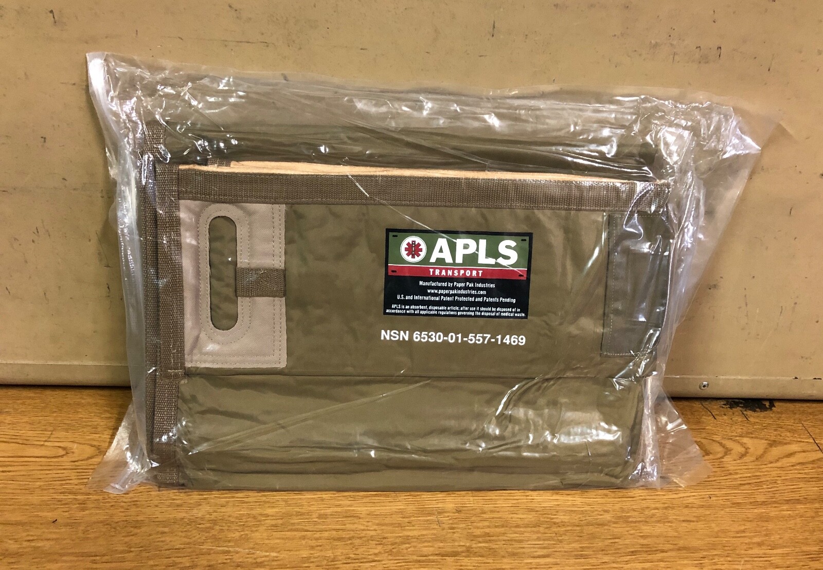 GENUINE USMC / ARMY APLS ABSORBENT PATIENT LITTER SYSTEM COYOTE BROWN ...