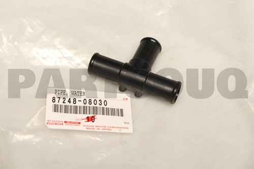 8724808030 Genuine Toyota HOSE, HEATER WATER, Heater Water Hose J 87248 ...