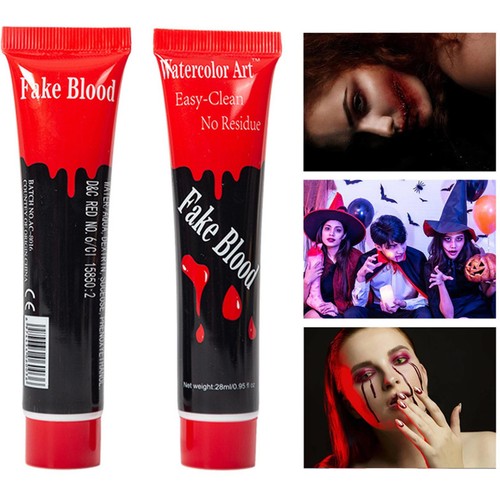 1-3Pcs - 28ml Halloween Realistic Fake Blood Cosplay Props Makeup Fake ...
