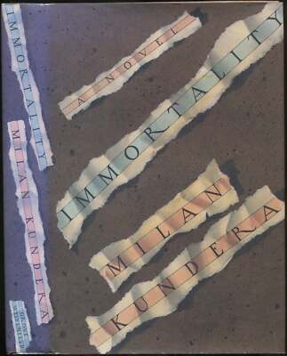 Milan KUNDERA / Immortality 1st Edition 1991 | eBay