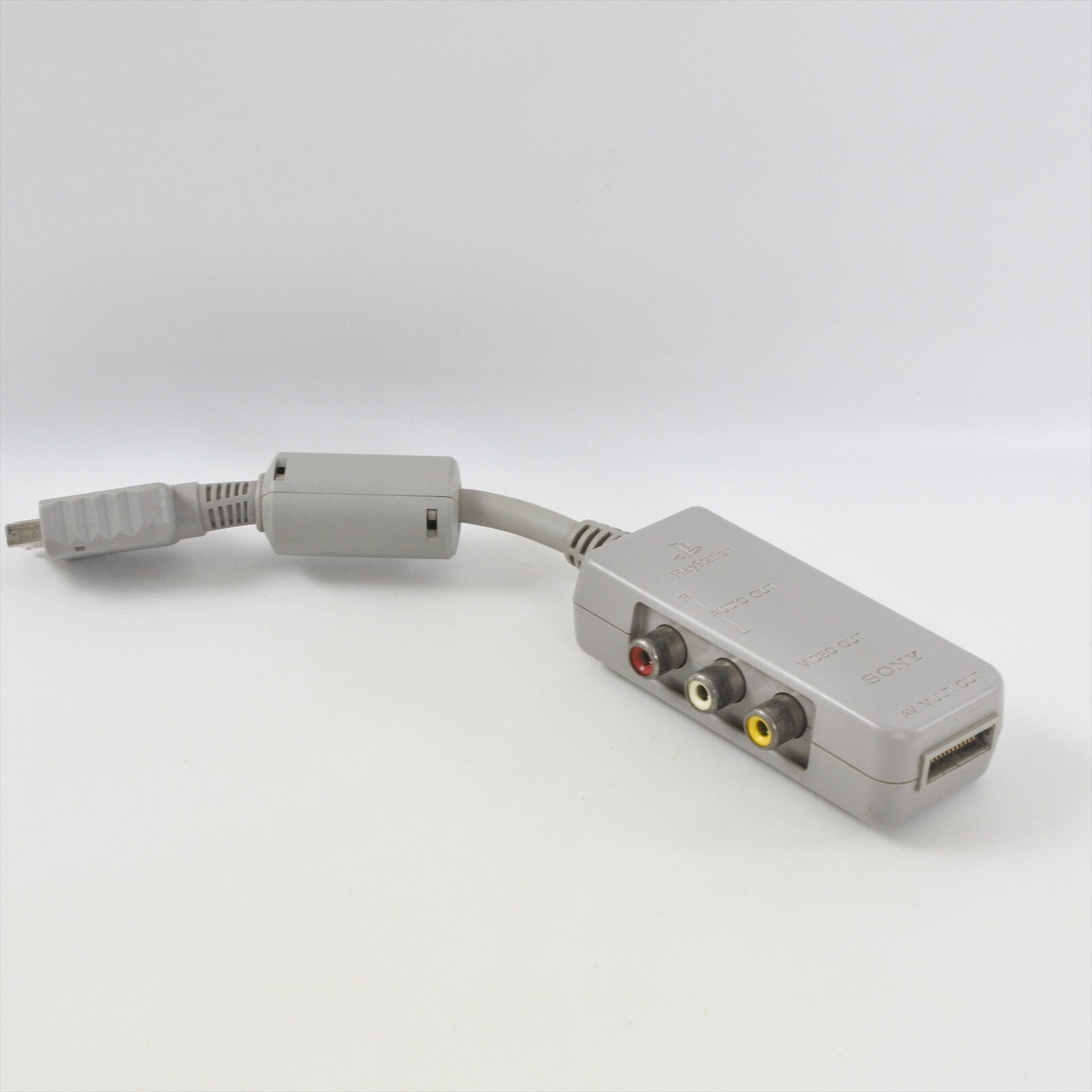 PS1 Official AV ADAPTOR SCPH-1160 SONY for Playstation SCPH-5500 Only C ...