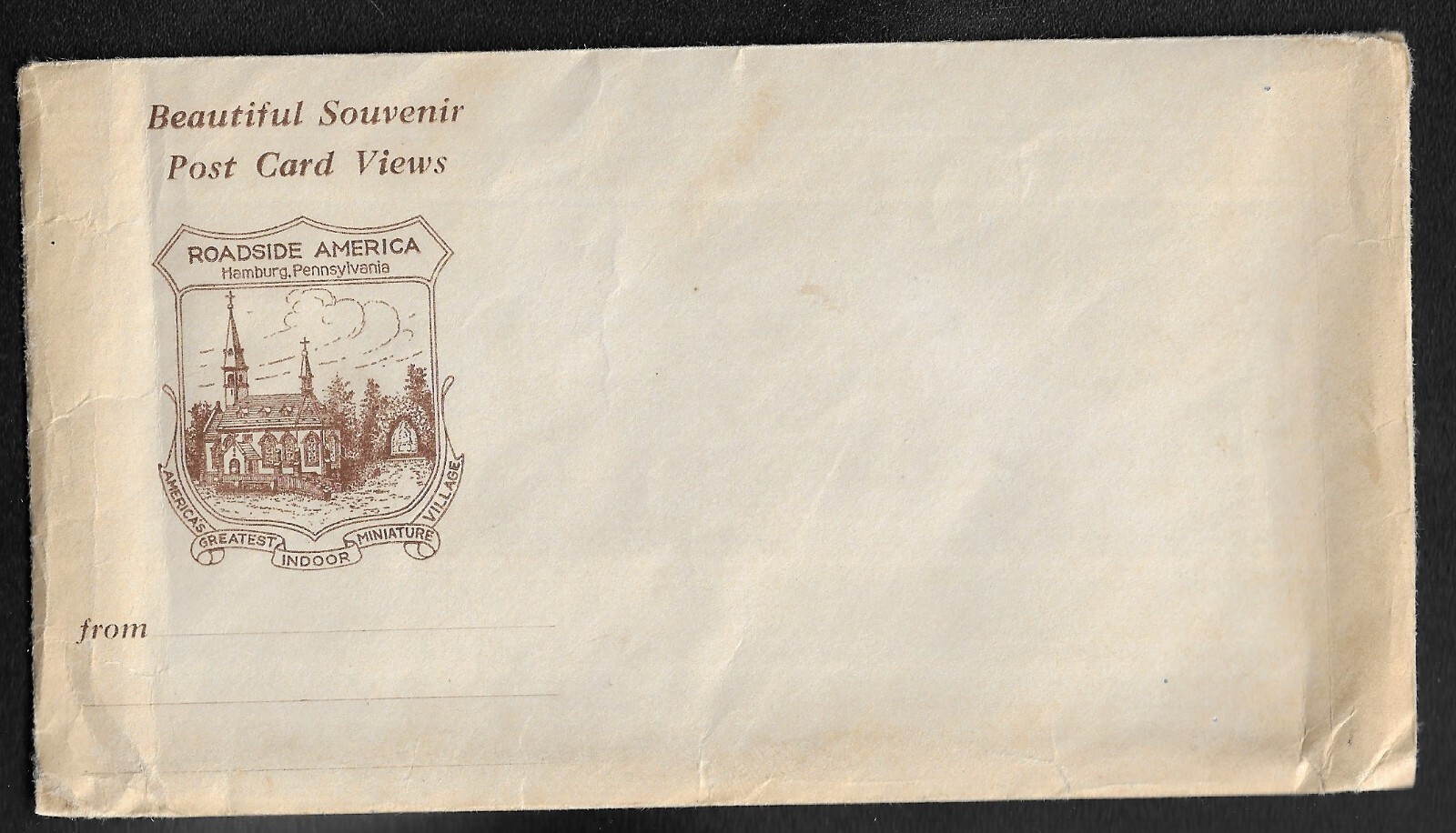 1938 Hamburg, PA - Roadside America Post Cards Envelope | eBay