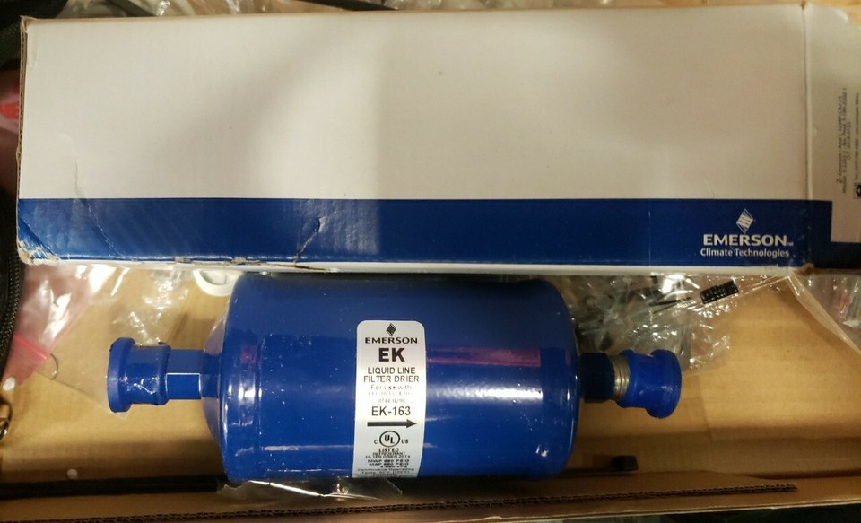 Emerson EK-163 Liquid Line Filter Drier 3/8” SAE FLARE | eBay