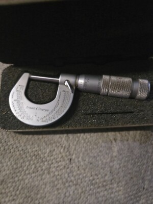 Brown Sharpe micrometer 0-1 with case | eBay