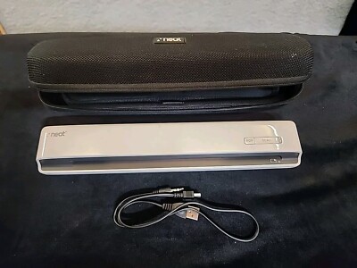 Neat NR-030108 Receipt Document Portable Scanner Case + USB Cord & Case ...