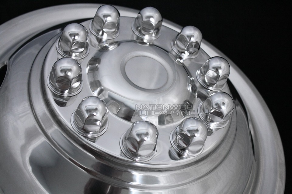 10 Lug FORD F450 1988-1998 16" Dual Wheel Simulators Dually Rim Liners ...