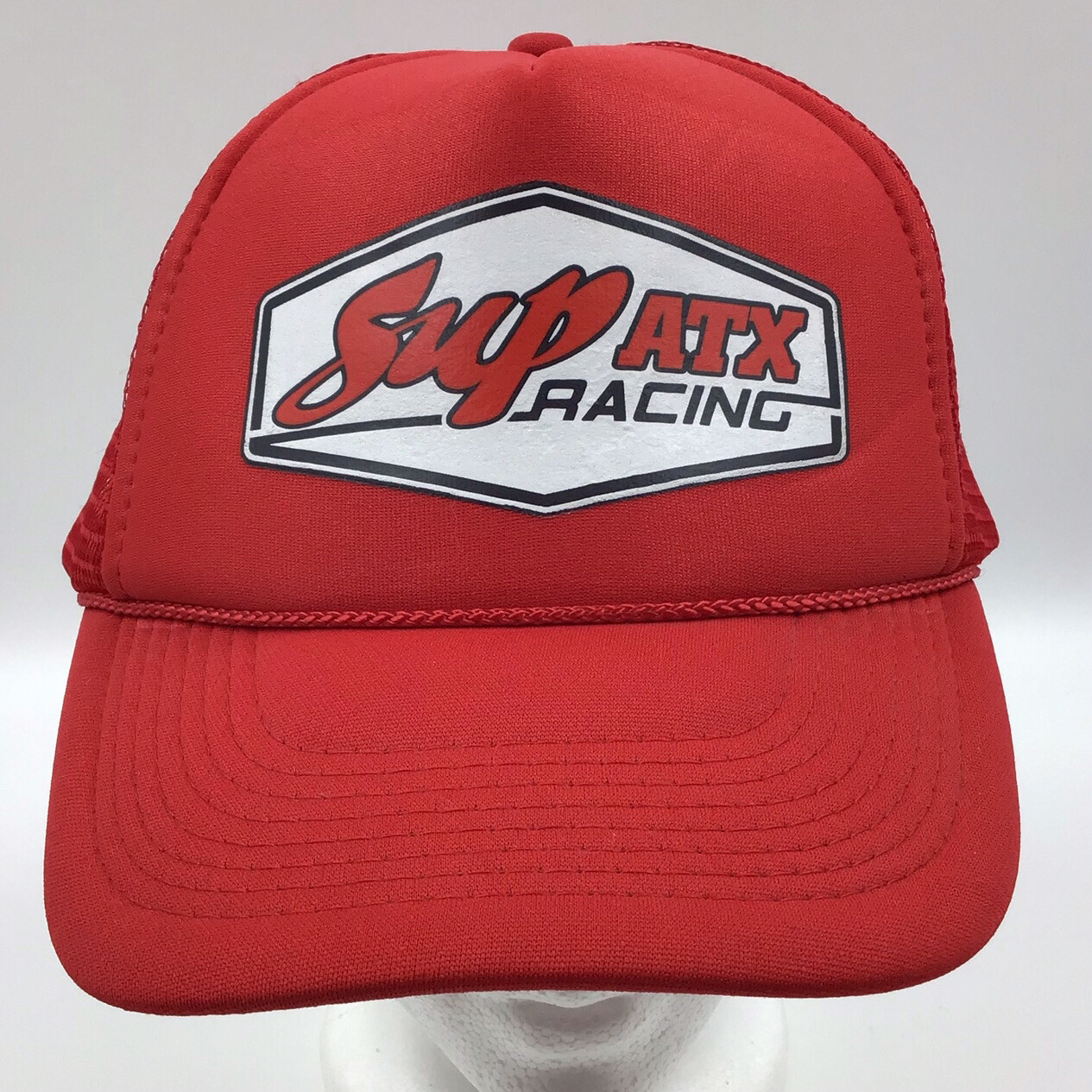 Rare Vintage Sup ATX Racing Trucker Snapback Hat Cap … - Gem