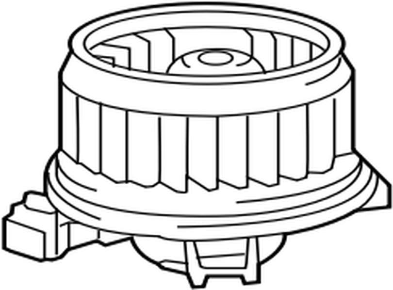 87103-52141 Toyota Motor sub-assy, blower w/fan 8710352141, New Genuine ...