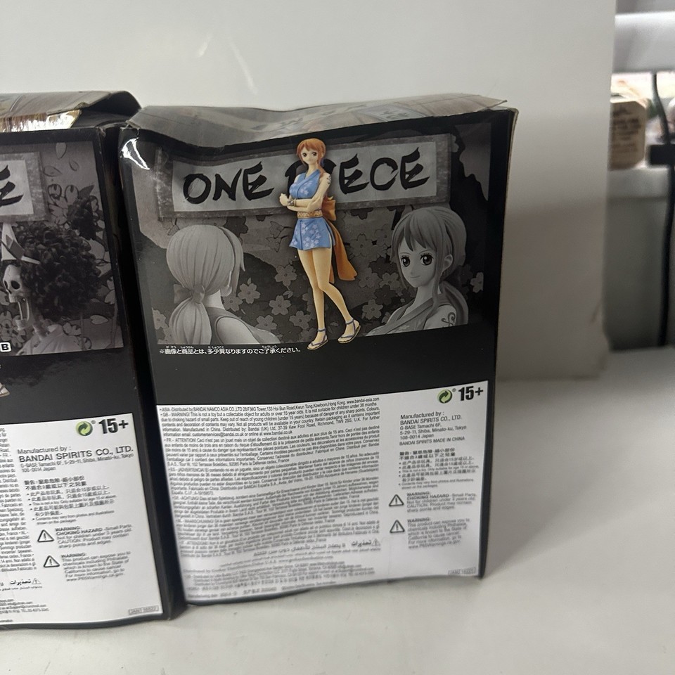 One Price BANPRESTO Deluxe Figure Lot Nami, Luffy Chop The Grandline ...