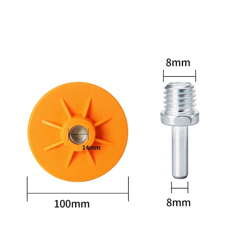 Angle Grinder Polishing Pad 100mm 5811 Thread Tile Grinding and ...