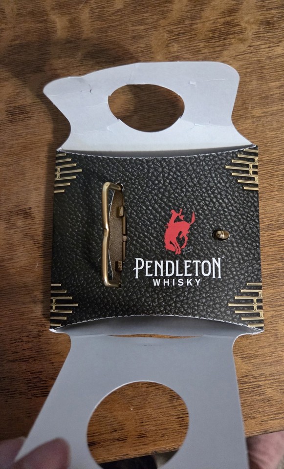 Pendleton Whisky Metal Belt Buckle Gold Color New in Packaging #Z4580 ...