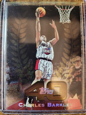 1997-98 Topps Charles Barkley Top 40 #T40-26 Houston Rockets HOF | eBay