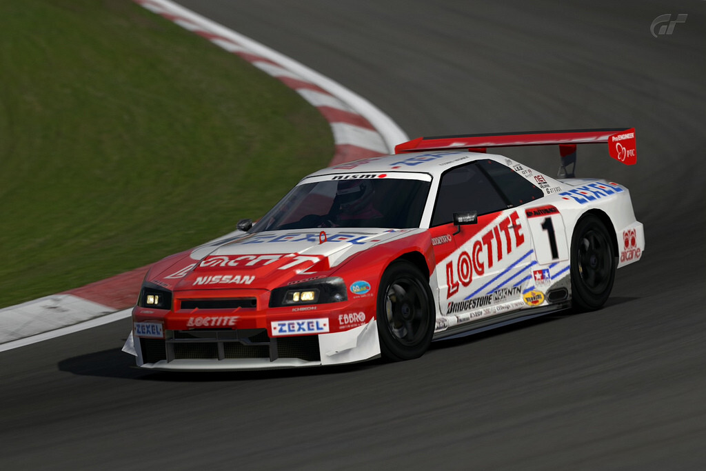 1:18 Water decals NISSAN SKYLINE GT-R JGTC Loctite Zexel 2000 | eBay