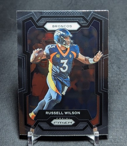 Russell Wilson 2023 Panini PRIZM Football Card Base Set #93 Denver ...