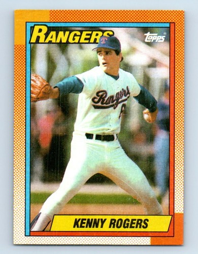 1990 Topps Kenny Rogers Texas Rangers #683 | eBay