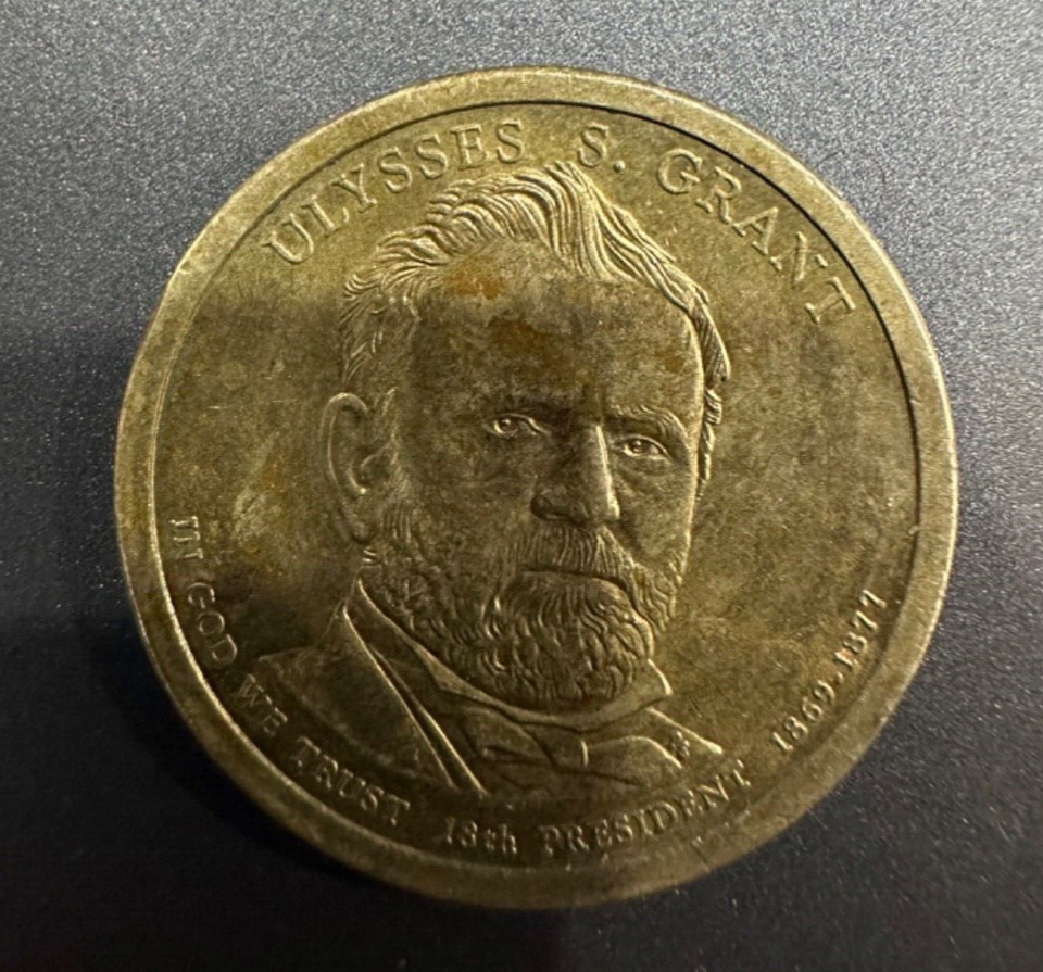 Presidential Series Ulysses S. Grant 18th President Dollar Coin ...