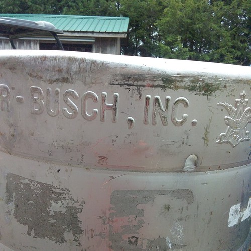 Vintage Stainless Steel Anheuser Busch Beer Keg 15.5 Gal | eBay