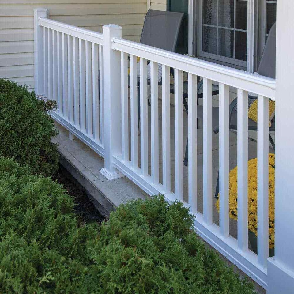 Barrette Outdoor Deck Stair Railing 92"W Exterior Structural/Ornamental ...