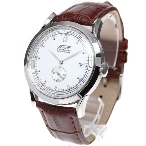 [Operatable] TISSOT T.66.1.721.31 Heritage 150th Anniversary Date ...