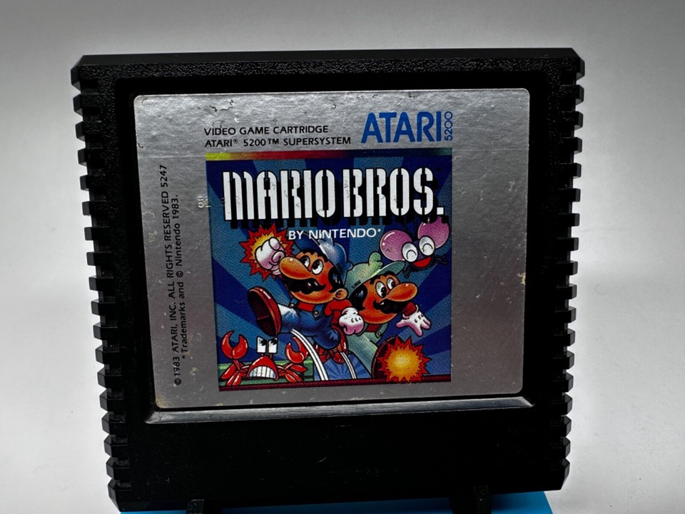 ATARI 5200 Mario Bros. By Nintendo CIB, Authentic, Tested | eBay