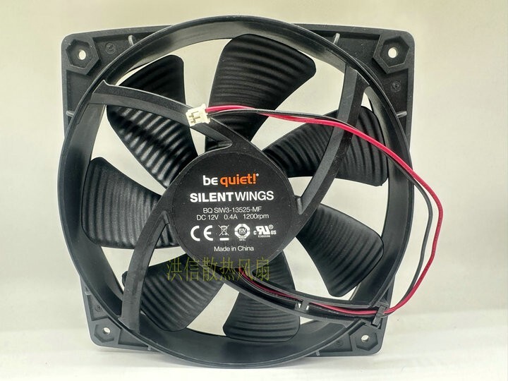 1 pcs SILENT WINGS Fan BQ SIW3-13525-MF DC12V 0.4A 13525 13.5cm chassis ...