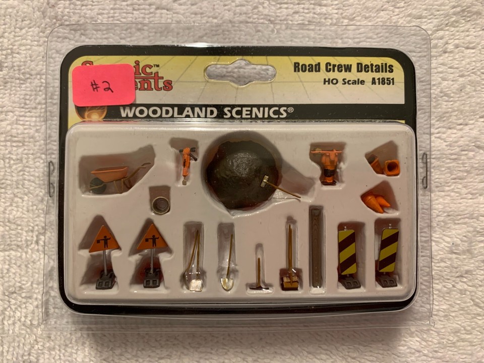 Woodland Scenics Scenic Accents Accessories HO Scale each sold ...