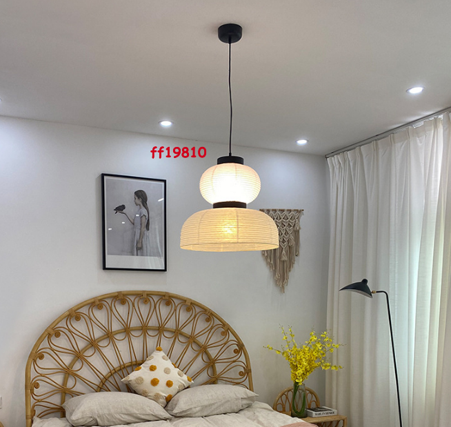 Retro Lantern Pendant lamp Paper Handcraft Light Shade Japanese-style A ...
