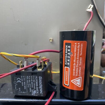 Used 5-2-1 Start Assist Kit EMC CD60 88-108 MFD Goodspec Relay HLR3800 ...