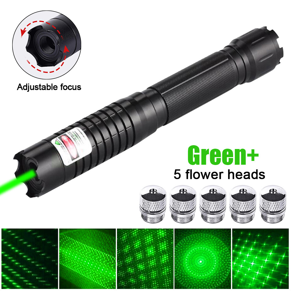 Green Laser Pointer Stars