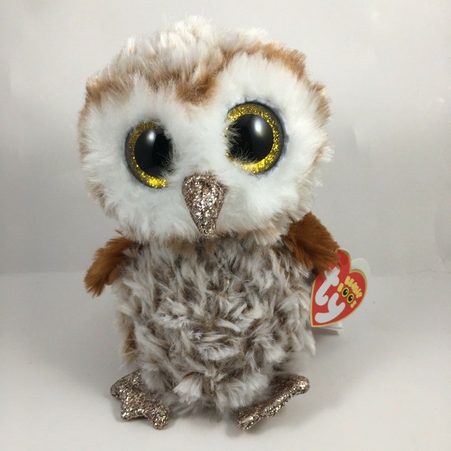Ty Percy Barn Owl Beanie Boos 15cm for sale online | eBay