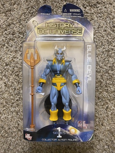 DC Direct History of DC Universe: Series 1 Blue Devil Action Figure for ...