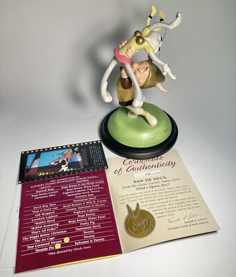 Looney Tunes Spotlight Goebel "What's Opera Doc?" SIGNED CHUCK JONES ...