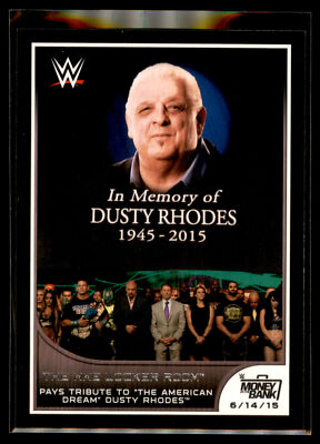 2016 Topps Road to WrestleMania WWE Wrestling Base Set #42 Dusty Rhodes ...