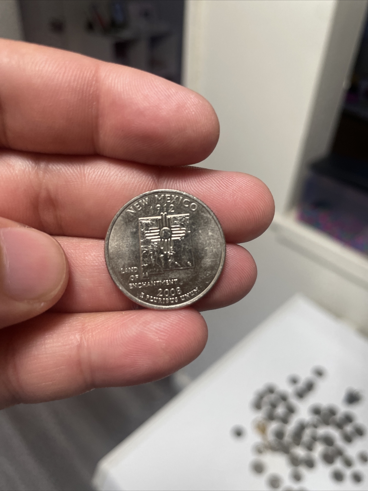 New Mexico 1912 2008 S State Quarter Dollar SILVER Proof Land of ...