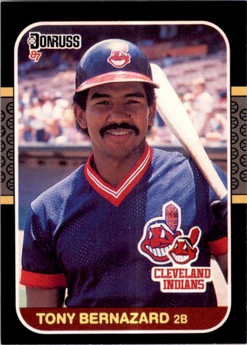 1987 Donruss Tony Bernazard Cleveland Indians #377 | eBay