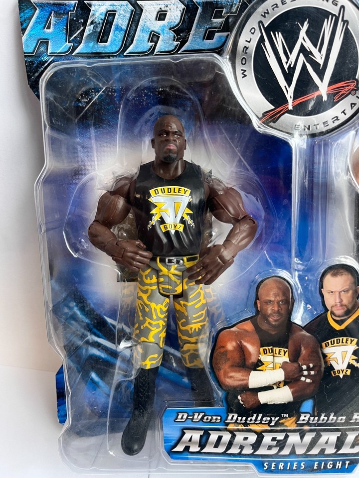 WWE BUBBA RAY & D-VON THE DUDLEY BOYZ JAKKS WRESTLING FIGURE ADRENALINE ...