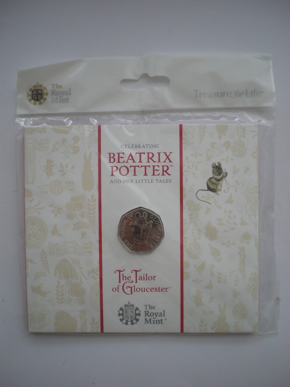 Royal Mint Beatrix Potter 50p Coin Presentation Packs 2016 2017 2018 ...