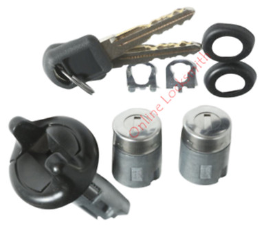 Ignition Cylinder and Door Lock Set For GMC Full Size Pickup 95 - 97 W ...